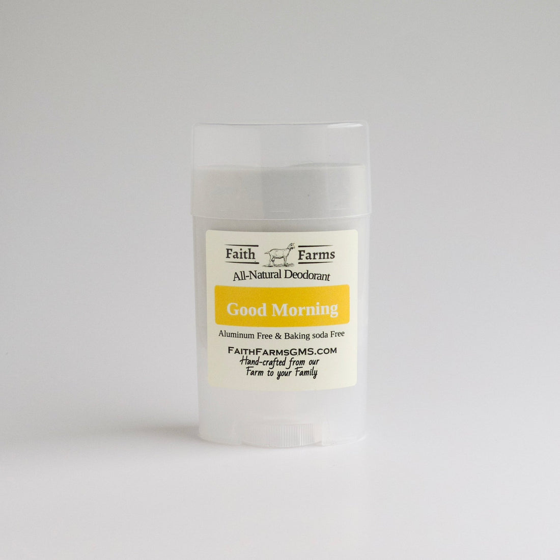 Good Morning Deodorant – Faith Farms Goat Milk Soap